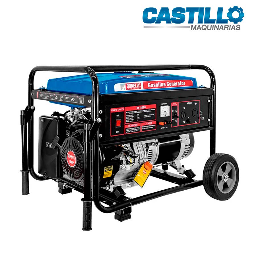 Generador Eléctrico | Gasolinero Bonelly BN8000 – castillomaquinarias
